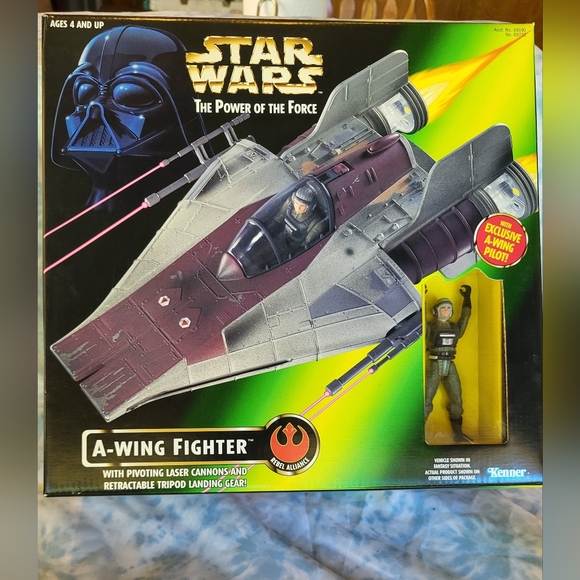 Hasbro | Toys | Star Wars Awing Fighter Witg Exclusive Awing Pilot ...